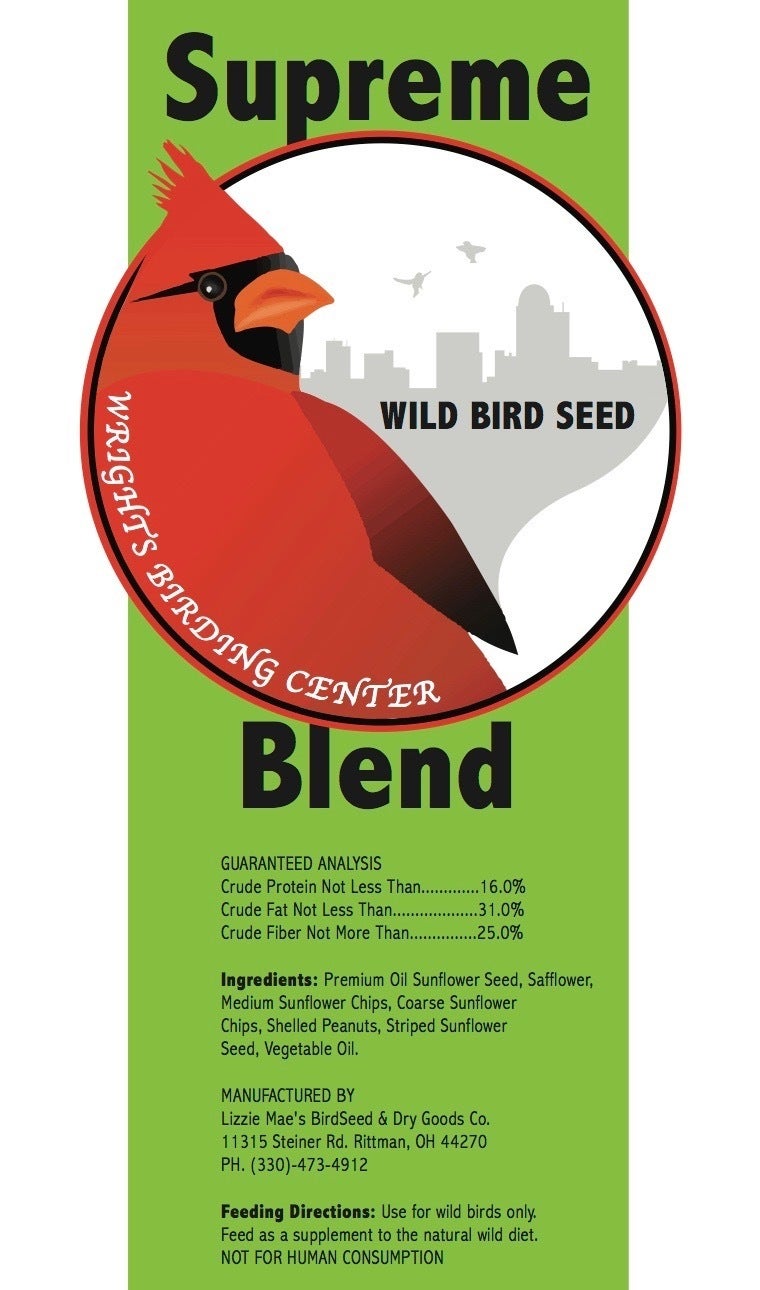 Supreme Blend Bird Seed | Wright's Backyard Birding Center